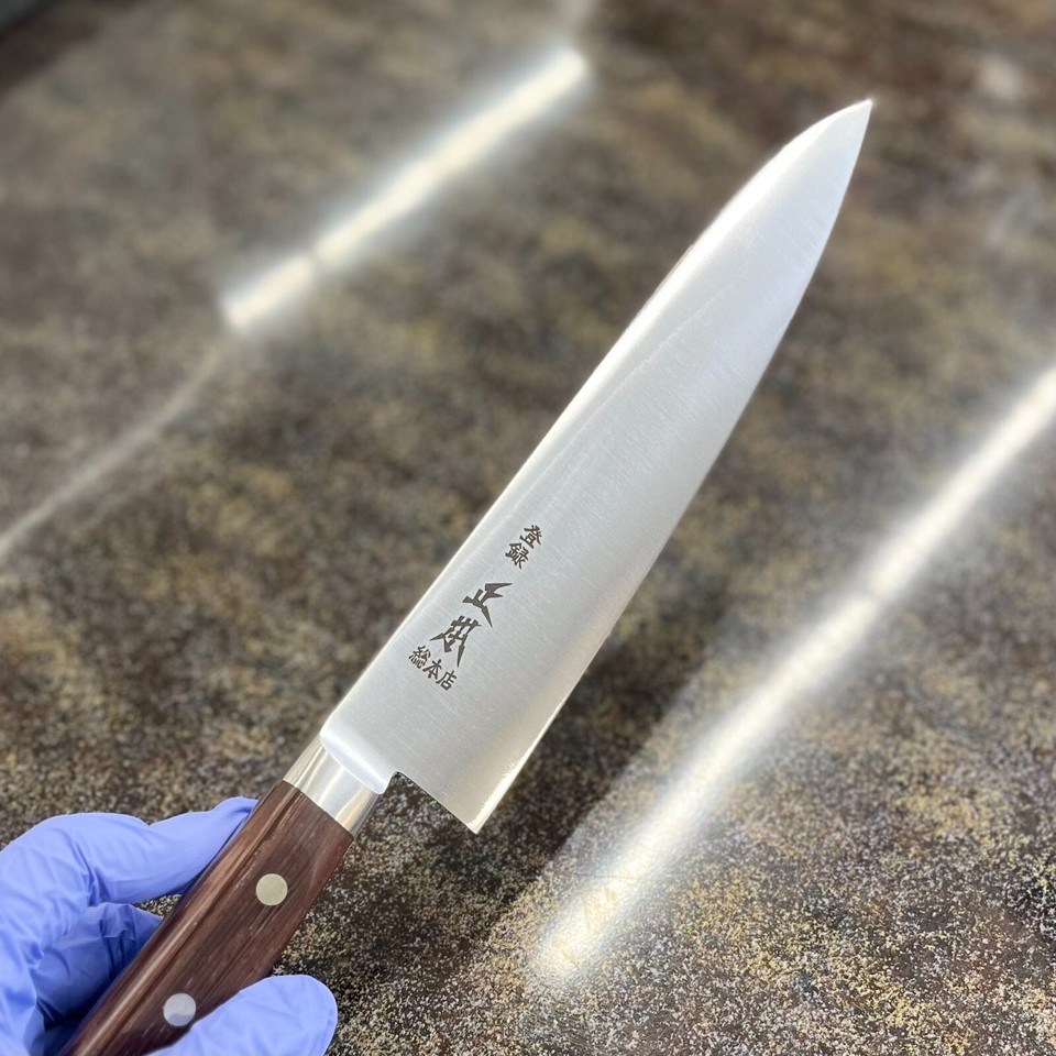 Masamoto: Gyuto Knife Chef Knife 180mm Japan made high-carbon steel ...