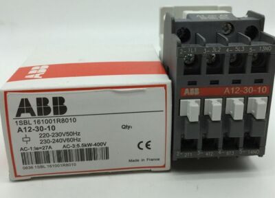 New ABB A12-30-10 AC110V Contactor free shipping | eBay