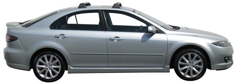 Prorack 2 Bar Roof Rack Kit for Mazda 6 5dr Hatch 2002-2008 (S4 + K340 ...