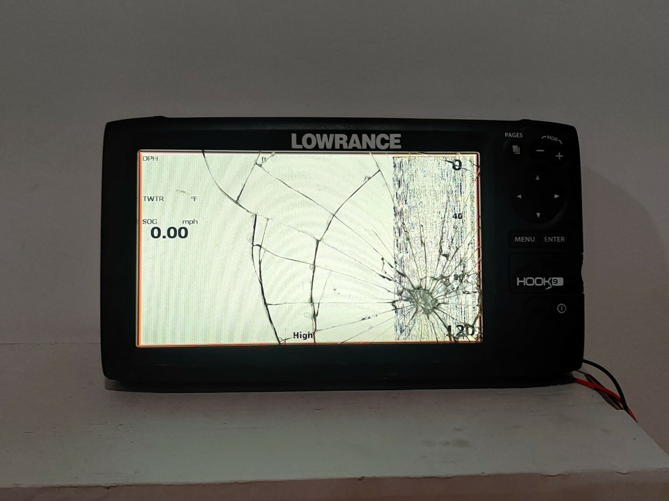 Lowrance HOOK-9 FishFinder Sonar Radar Mapping 000-12668-001 - TESTED ...