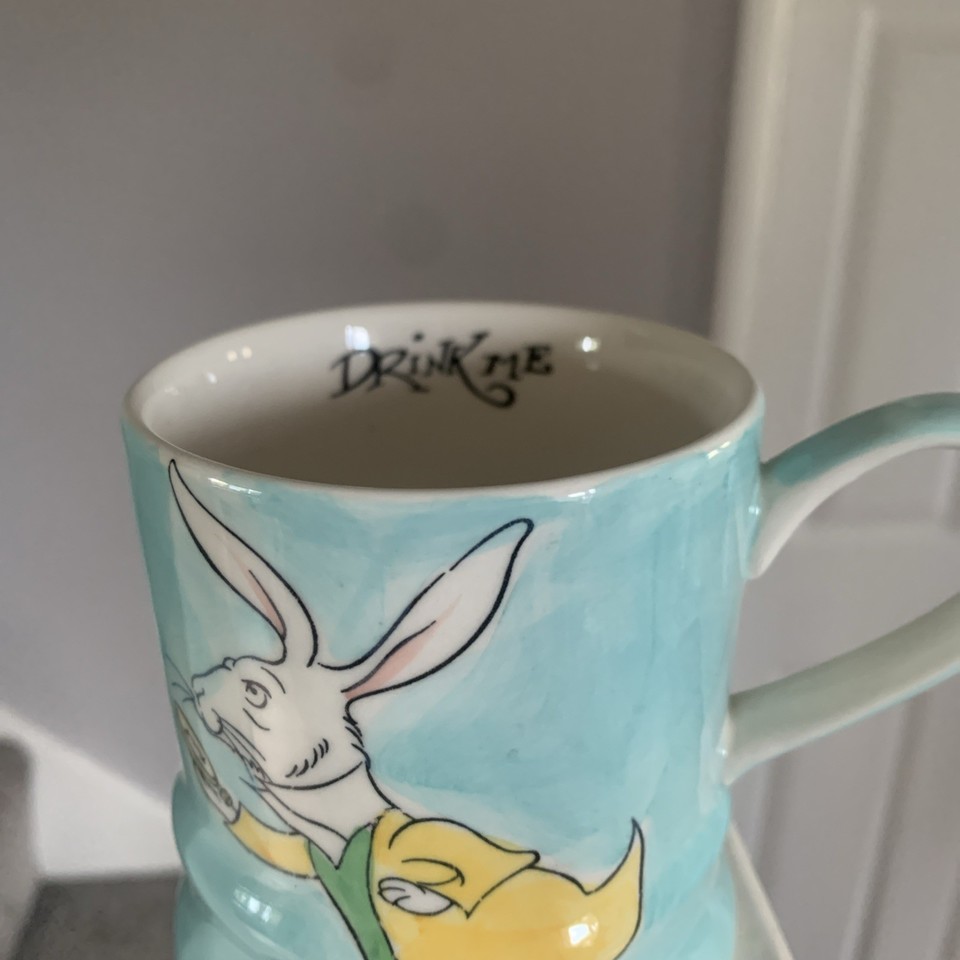 Whittard Of Chelsea 2006 March Hare Drink Me Ceramic Mug Alice In ...