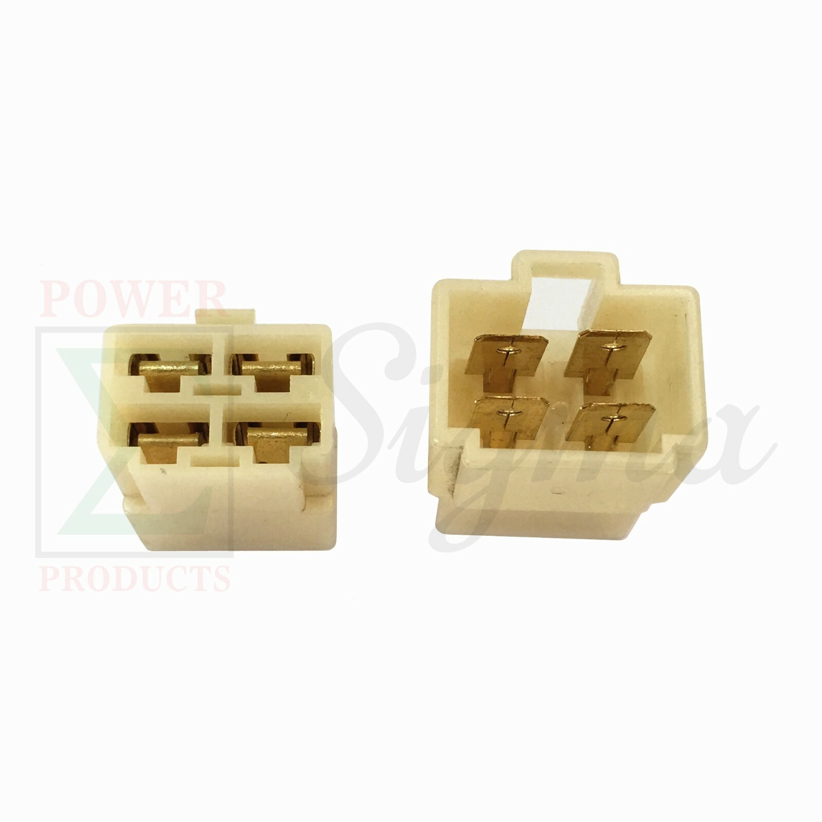 4 Pin Male & Female Cable Terminal Plug For Automotive Electrical Wire ...