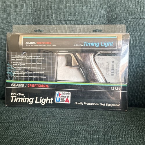Vintage Sears Craftsman Inductive Timing Light 92134 Test Equipment | eBay