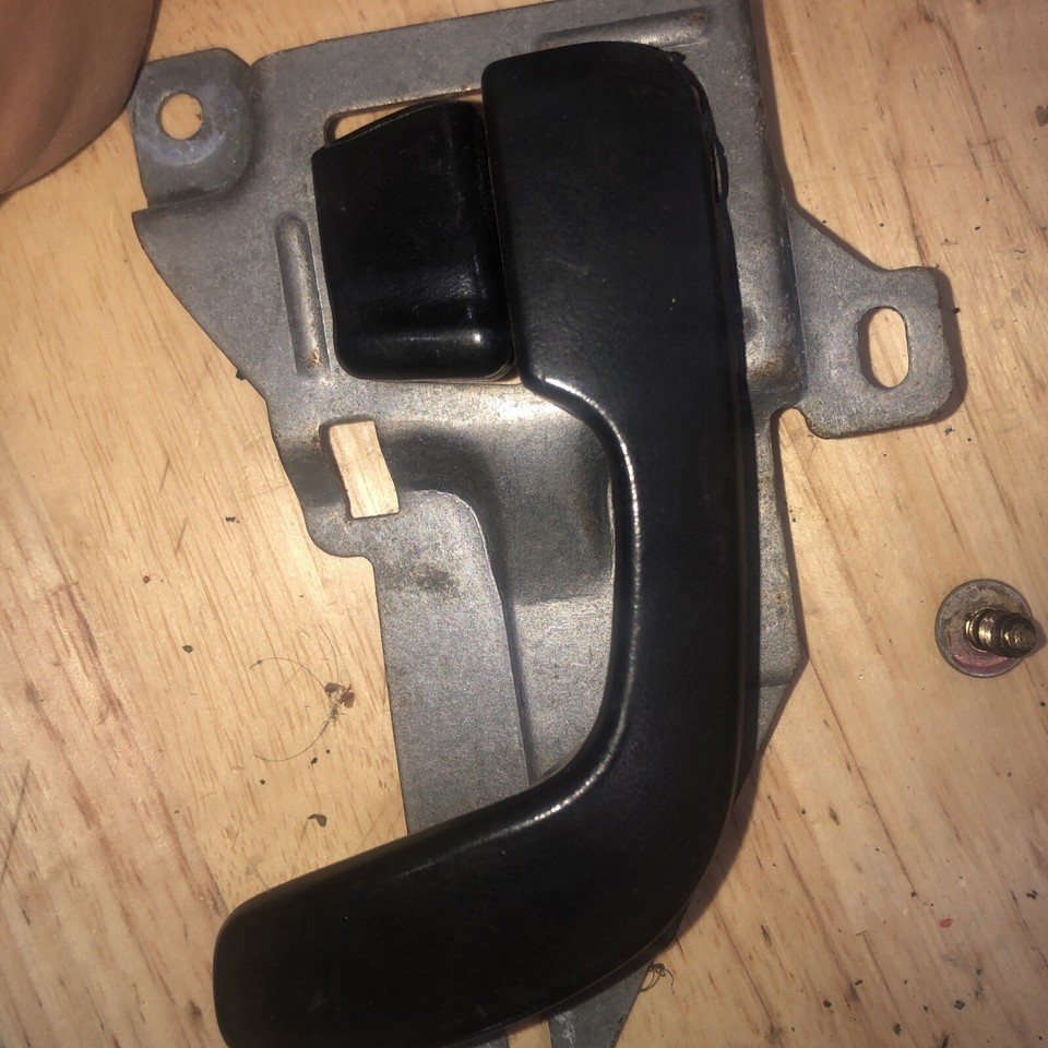 1995-1999 mitsubishi eclipse door handle lever lock interior black d2 ...