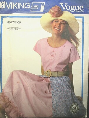 Vogue Pattern 8027/1100 Size 14-16-18 | eBay