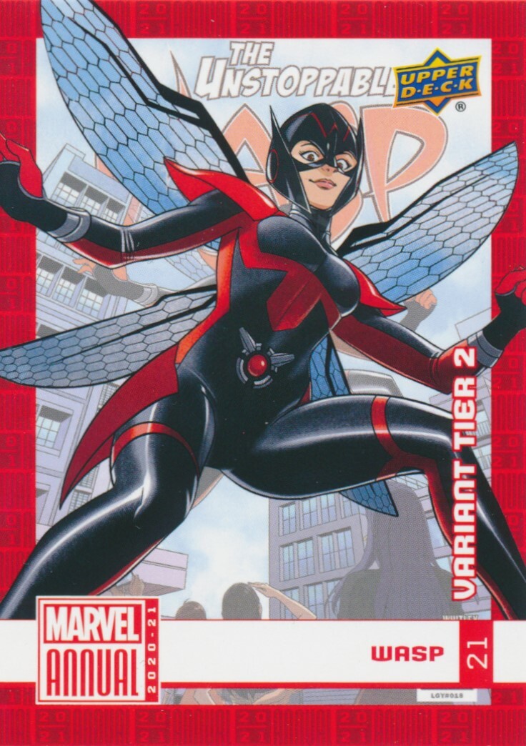 #21 WASP 2020-21 2021 Upper Deck Marvel Annual VARIANT TIER 2 | eBay