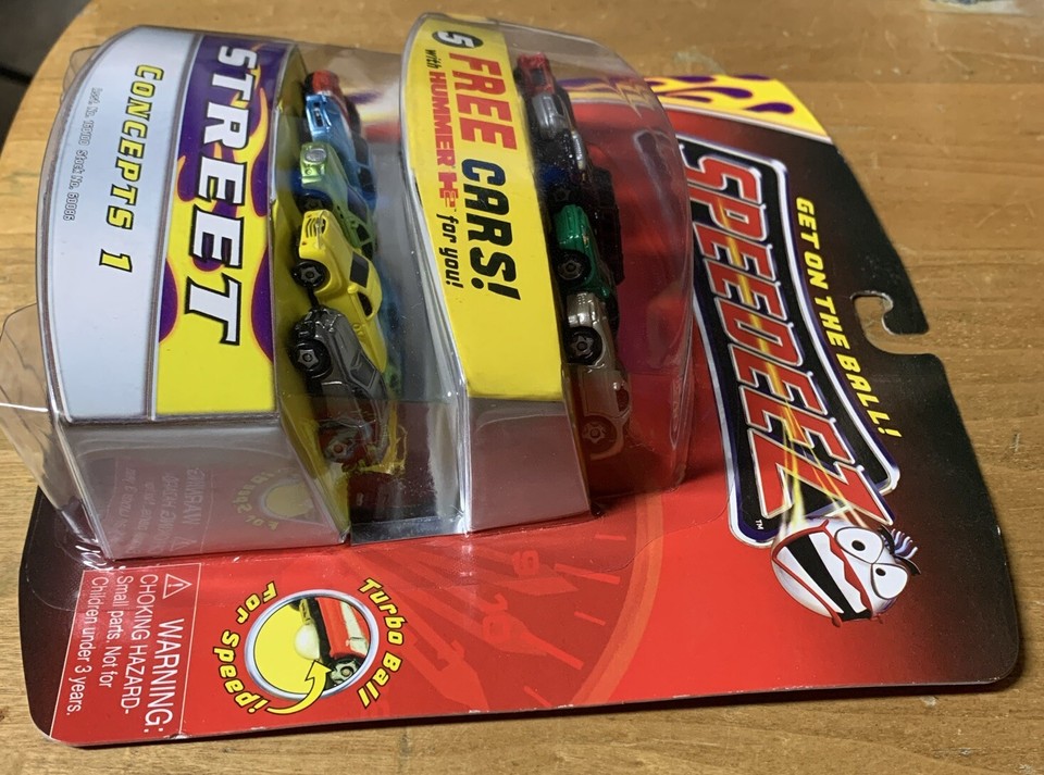 NEW, SEALED RARE Speedeez- Street Concept 1 PACK-10 Cars Total-2003 ...