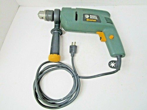Black&Decker Quantum B&D B+D 1/2" Corded Drill Type 7 Powertool Wood ...
