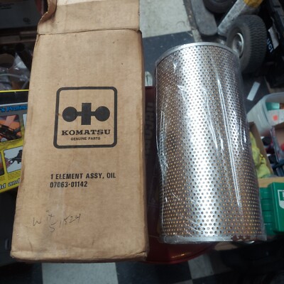 Komatsu Hydraulic Filter 07063-01142 NOS | eBay