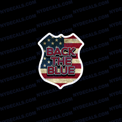 Back the Blue Decal, I Got Your Six Decal, IGY6 Sticker,Support the ...