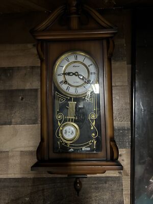 Antique Alaron 31 day wall clock | eBay