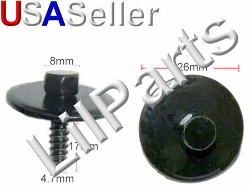 Mercedes Body Fender Bolt Screw 2019900536 5mm 3/16" x 17mm 5/8" Hex ...