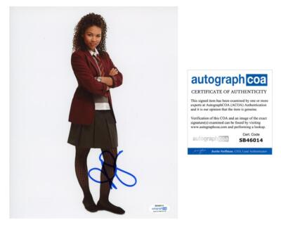 Alexandra Shipp "House of Anubis" AUTOGRAPH Signed 'KT Rush' 8x10 Photo ...