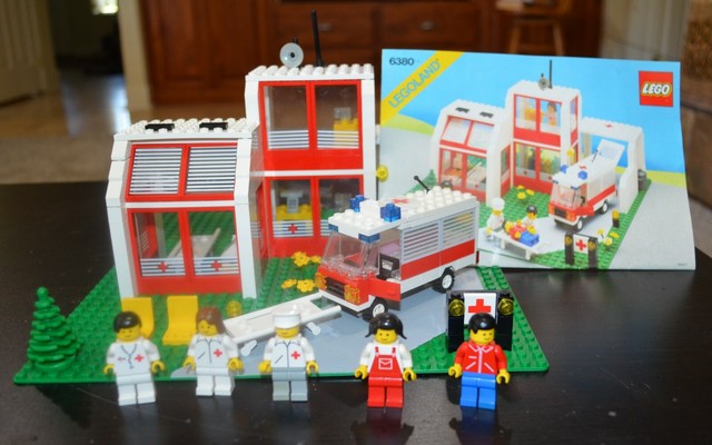 LEGO Town Classic Emergency Treatment Center (6380) for sale online | eBay