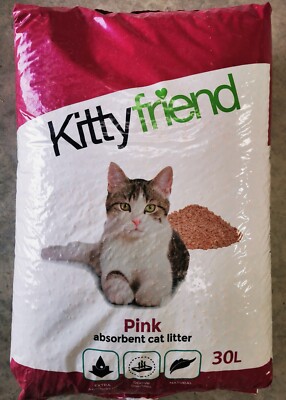 Kittyfriend (Sanicat) Pink Cat Litter 30ltr - Free 48 Hour Delivery ...