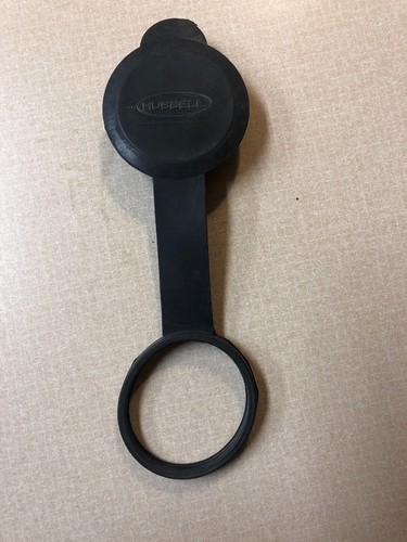 HUBBELL WIRING DEVICE Plug,Closure,Black, 6019, Black | eBay