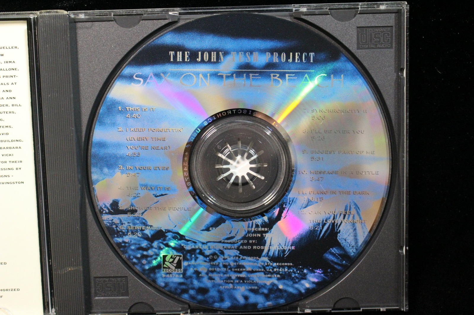 Sax on the Beach by John Tesh/The John Tesh Project (CD, Sep-1995 ...