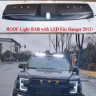 Black Fits for Ford Ranger 2012-2021 Roof Top Light Bars Lamp with LED ...