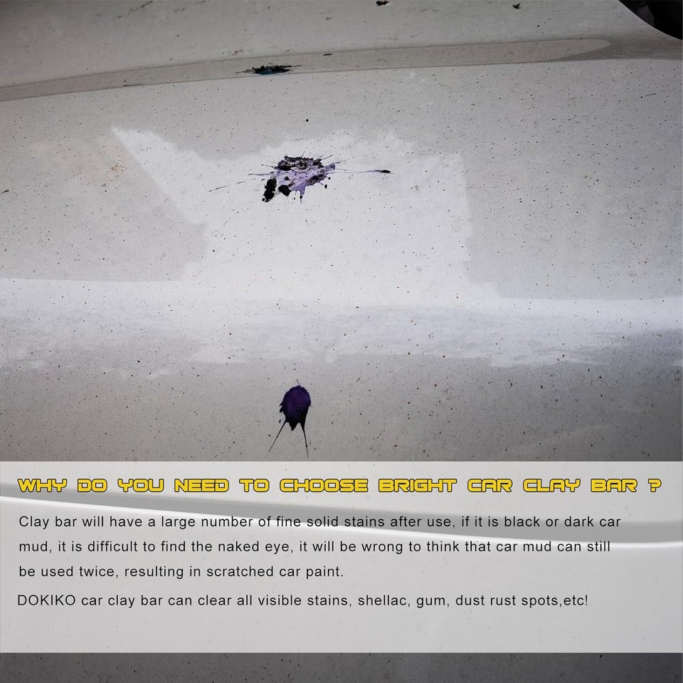 8 Pack Car Clay Bars Auto Detailing 400g Premium Magic Car Clay Bars ...