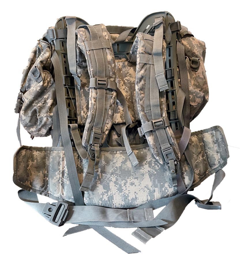 Complete USGI MOLLE II Large Rucksack Field Pack Set Frame Pouches ...
