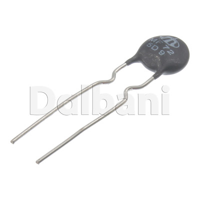 6pcs MF72 5D-9 NTC Thermistor 3A 2 Pin 5K Negative Temperature ...