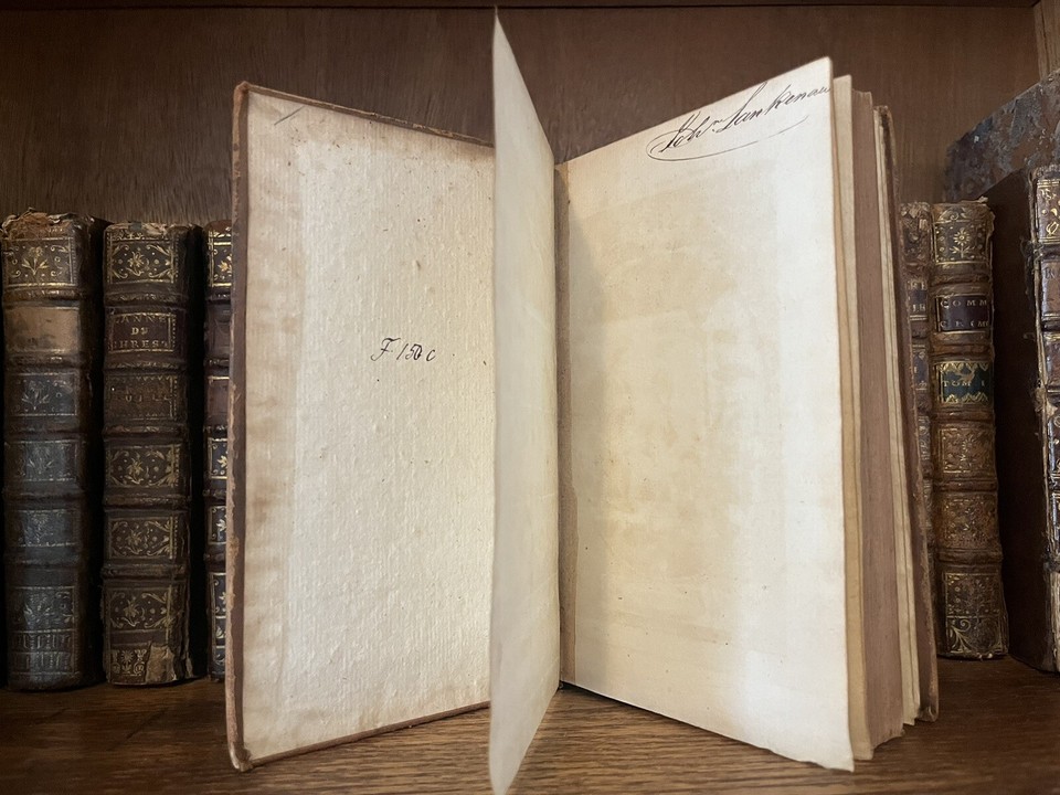 ENGLISH OLD BOOK FROM 1700s - Rare Historical Collectible Text from ...