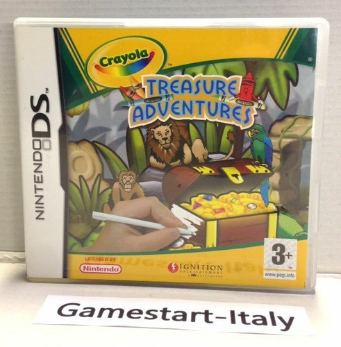 CRAYOLA TREASURE ADVENTURES - NINTENDO DS - GIOCO USATO PAL VERSION ...