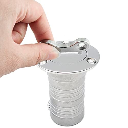 2 Pcs Boat Gas Cap Key Stainless Steel Deck Fill Plate Key Boat Gas Key ...