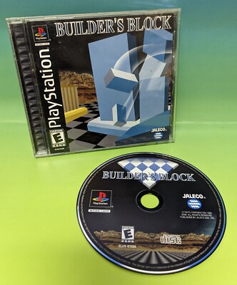Builder's Block (Sony PlayStation 1, 2000) PS1 CIB Complete VGC ...
