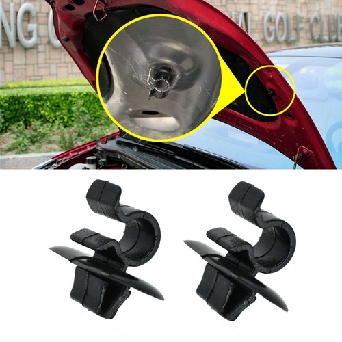 2Pc Bonnet Stay Retainer Clips Support Strut Rod for Citroen C2 AX ...