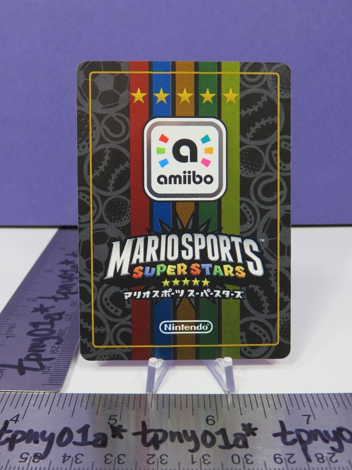 DIDDY KONG HORSE RACING #045 JP FRESH Mario Sports Superstars Amiibo ...