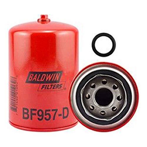 Baldwin Heavy Duty BF957-D Fuel Filter,5-7/16 x 3-11/16 x 5-7/16 In ...