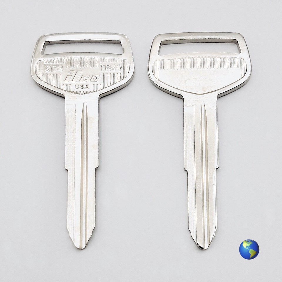 TR40 Key Blanks for Daihatsu, Hino, T-REX, and Toyota (2 Keys) | eBay