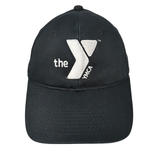 The YMCA Logo Strapback Hat Black One Size Embroidered Outdoor Cap | eBay