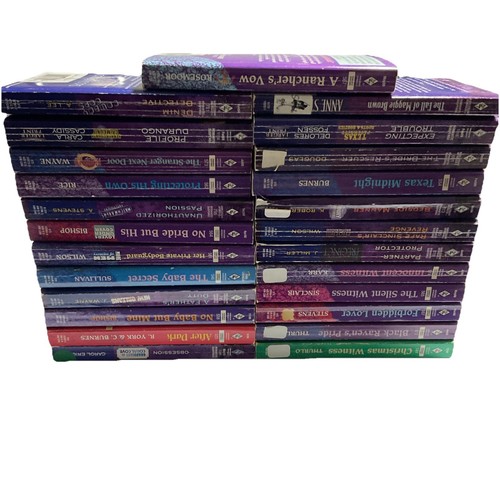 Lot of 25 Harlequin Intrigue Romance Suspense Intimate Book See Photos ...