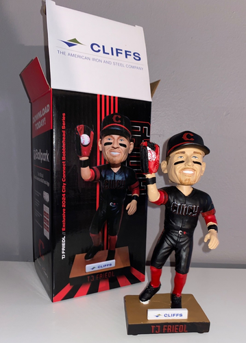 2024 TJ FRIEDL Bobblehead Cincinnati Reds City Connect | eBay
