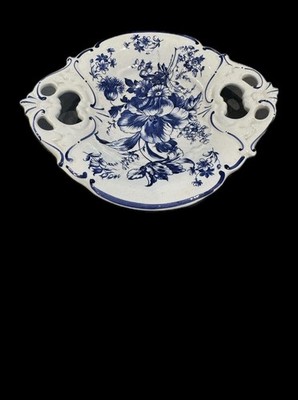 Sicas Sesto Fior Italian Blue And White Dish With Flowers | eBay