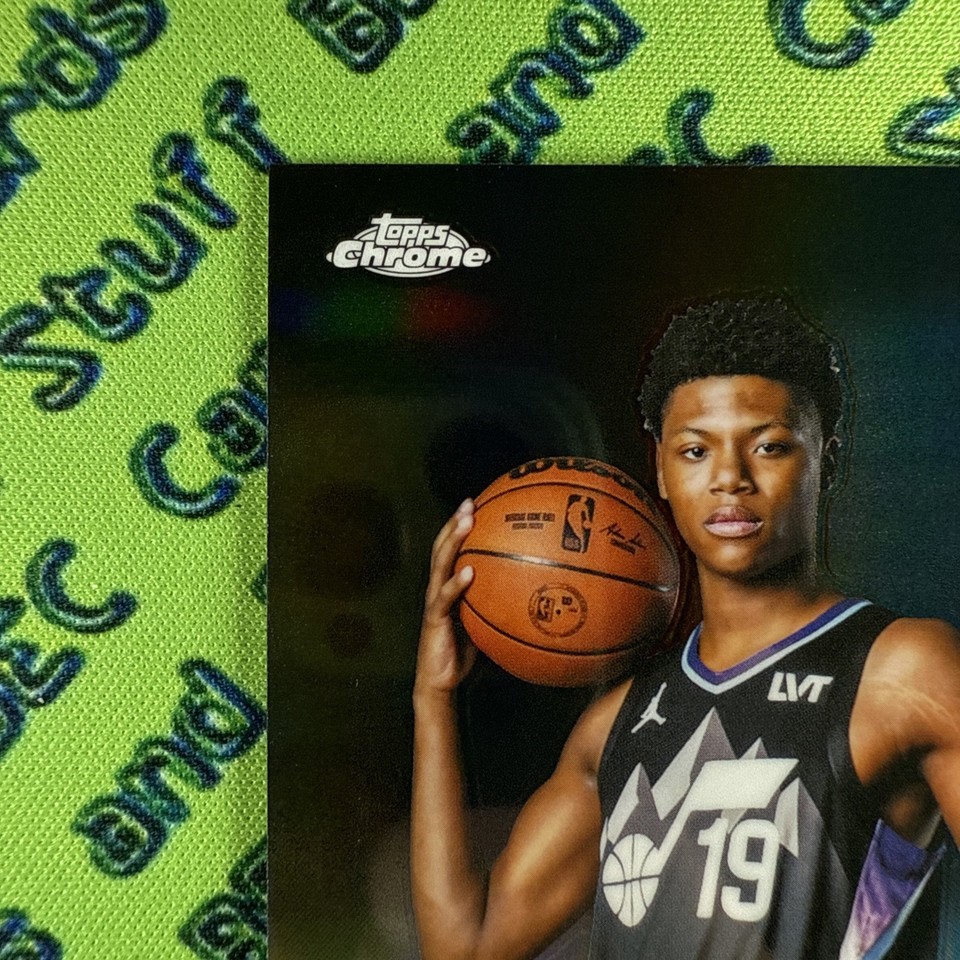 2025-26 Topps Chrome Ace Bailey Fanatical #FAN-25 Refractor Case Hit RC ...