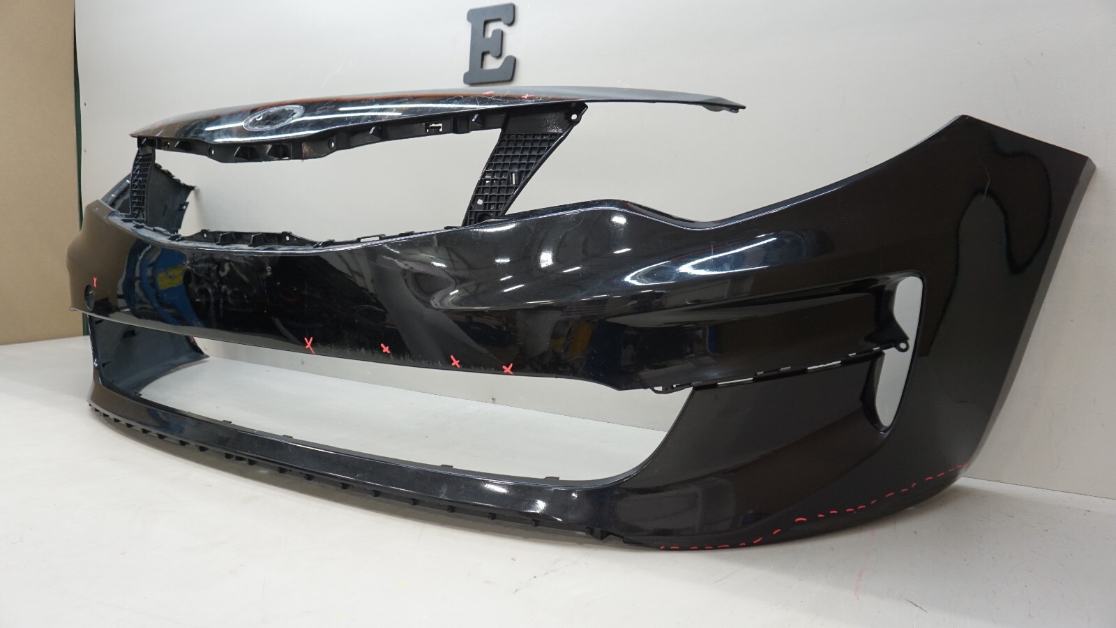 2016-2018 KIA OPTIMA EX LX 4DR SEDAN FRONT BUMPER COVER PANEL OEM 86511 ...