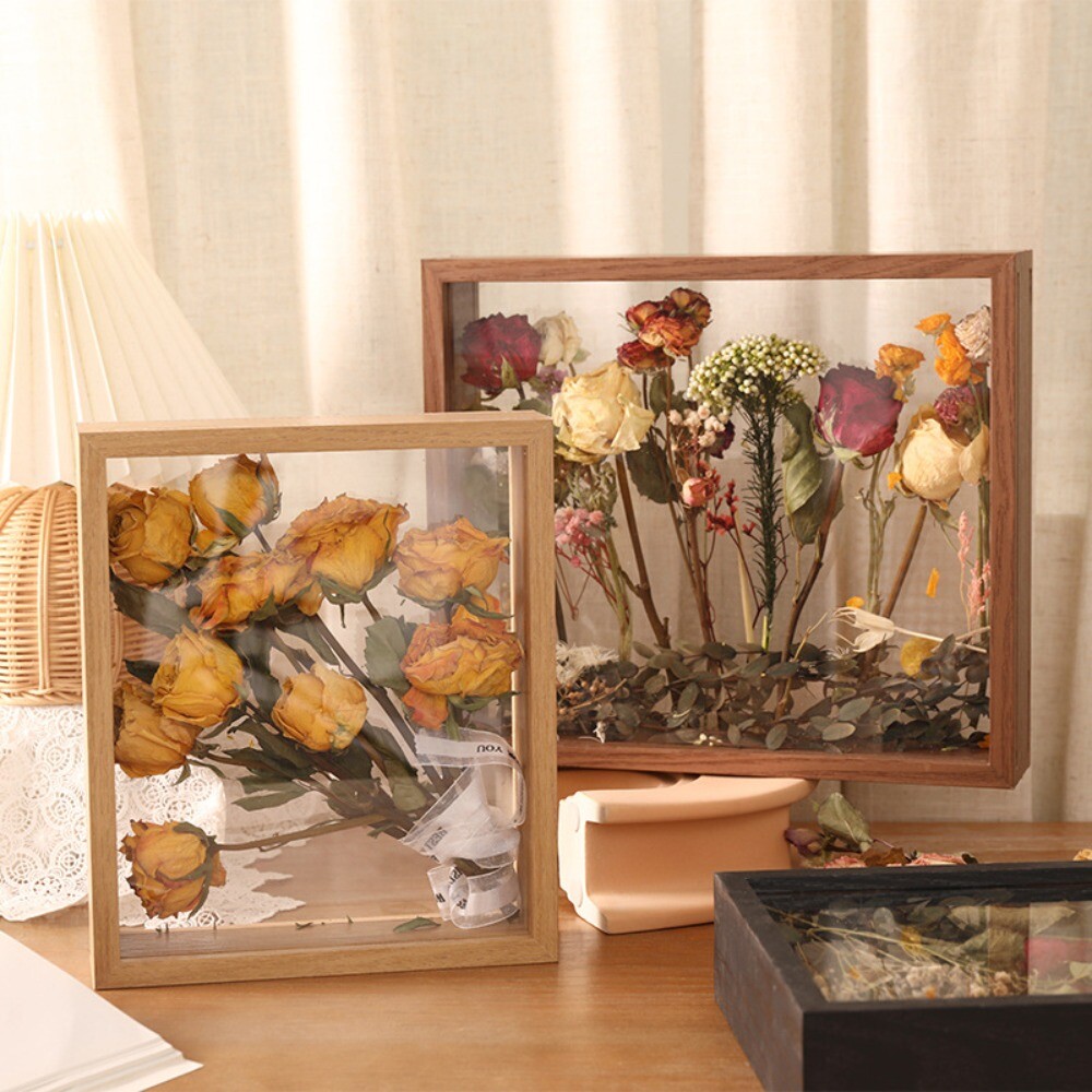 Dried Flower Shadow Box Dried Flower Shadowbox Framing