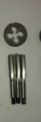 5/16" one set(3taps+1die) NEW BSCY 26 TPI TAP DIE SET | eBay