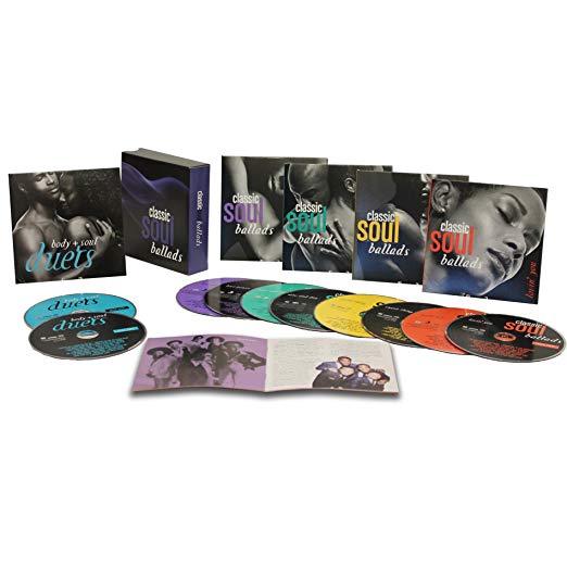 Classic Soul Ballads 144 Songs on 10 CD Time Life Black Motown Music ...