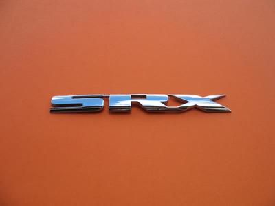 04 05 06 07 08 09 CADILLAC SRX REAR LID CHROME EMBLEM LOGO BADGE SIGN ...
