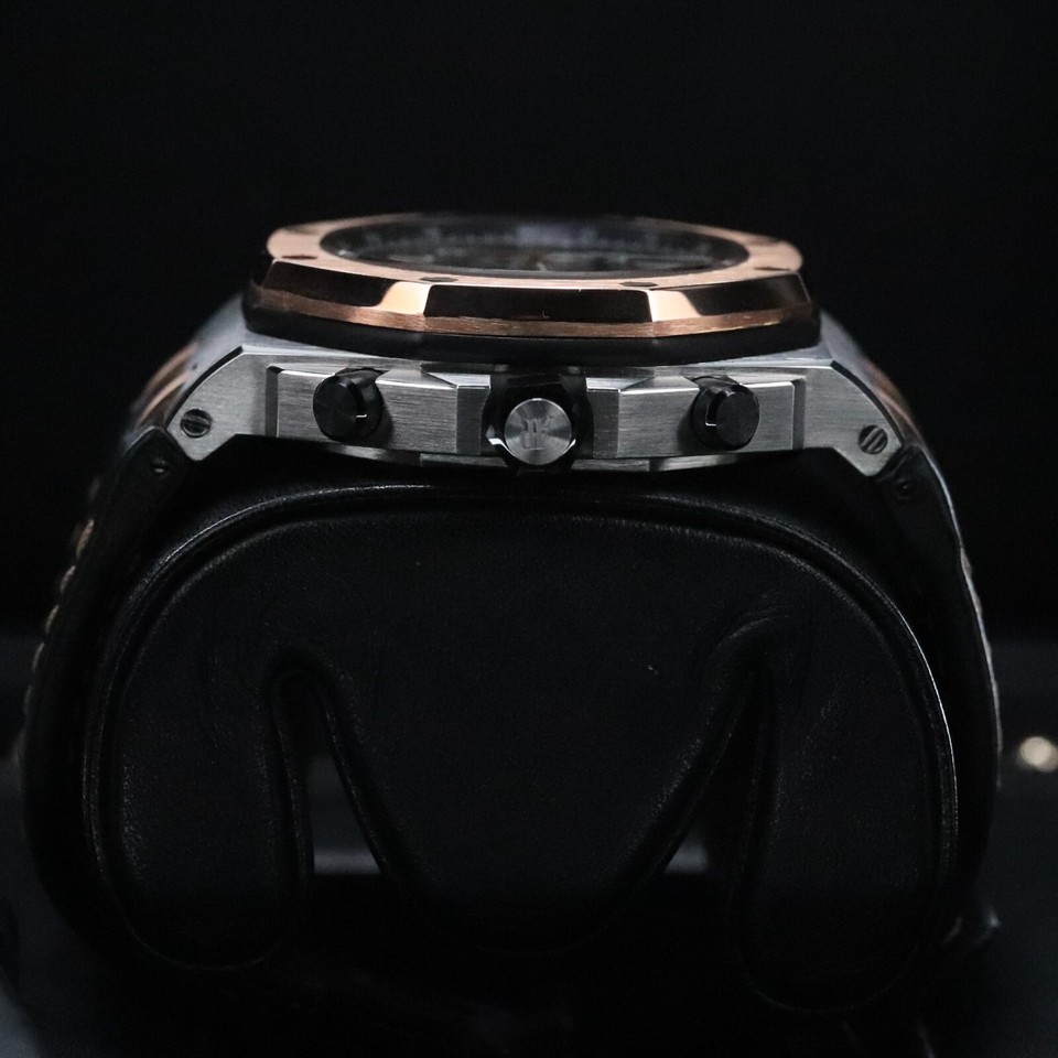 Audemars Piguet Royal Oak Offshore 42m Two Tone Blue Rose Steel ...