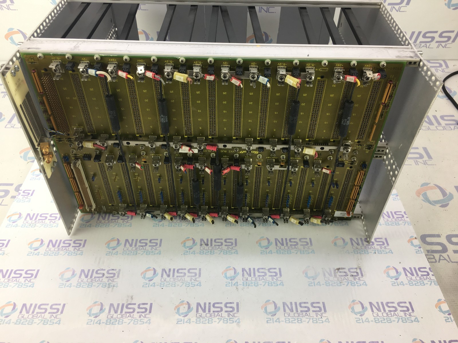 SCHROFF VXI BUS 13 SLOT 23030-076 VXI BUS MAINFRAME 31061-241754 for ...