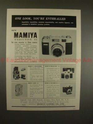 1959 Mamiya C Professional TLR & Automatic 6 Camera Ad! | eBay