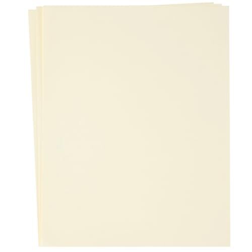 Sheets Cream Cardstock Paper Thick Paper Cards for Birthday Party ...