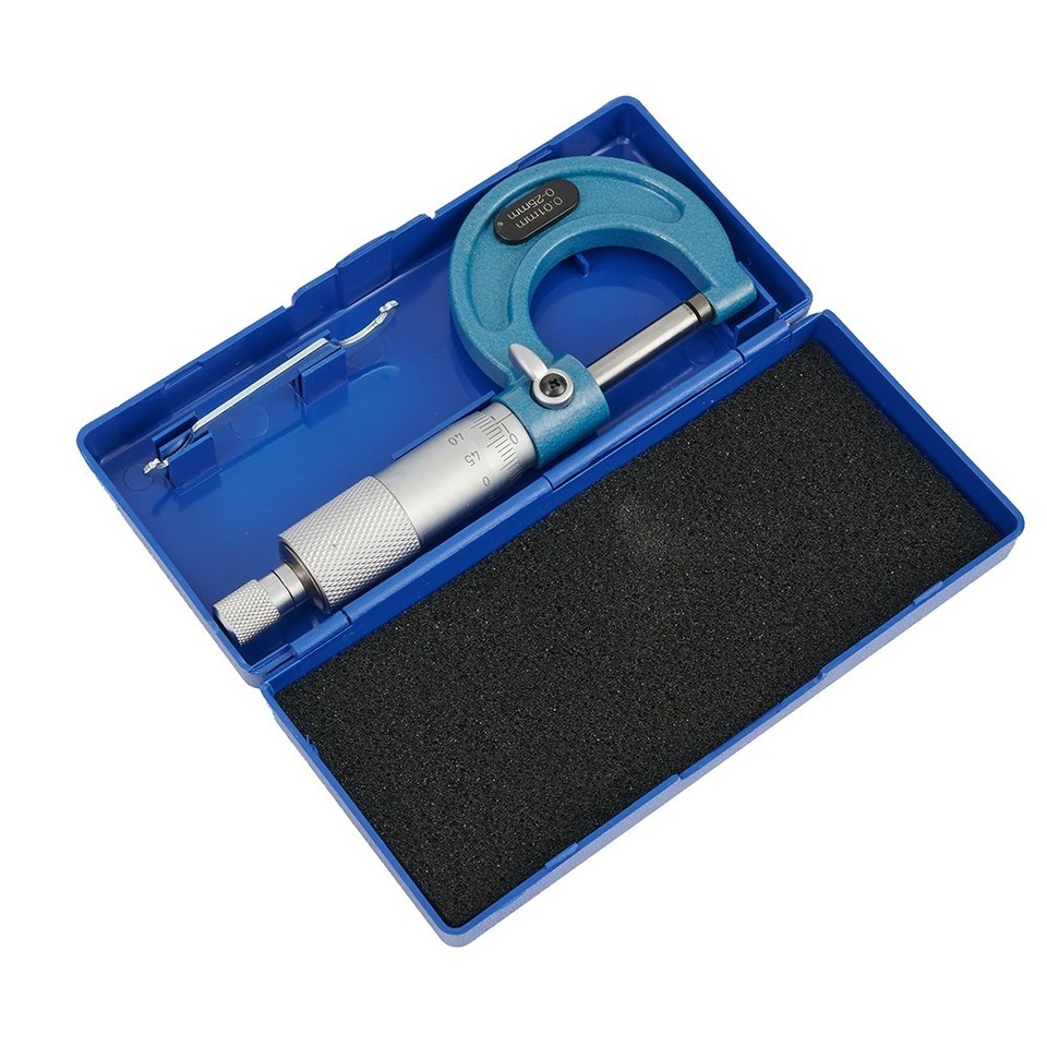 Mechanical Screw Outside Micrometer with Cemented Carbide Measuring Tip ...