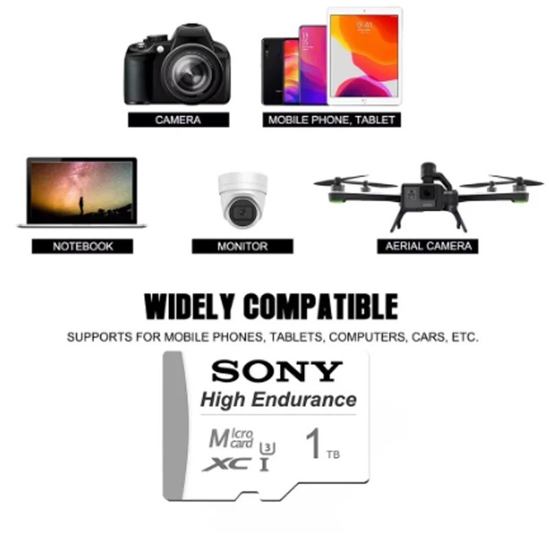 SONY Micro SD Card 2TB TF Memory Card High Speed pro. | eBay