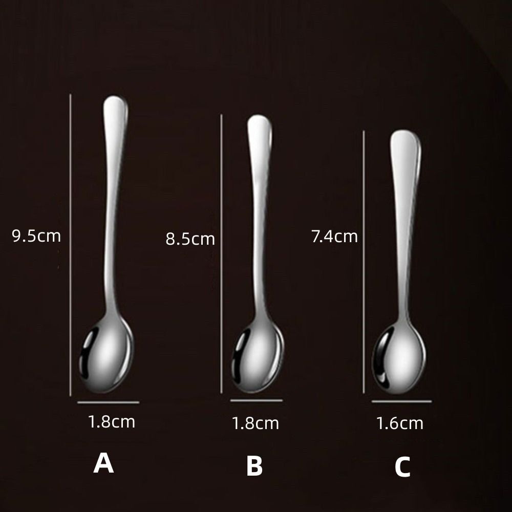 5pcs Rust Prevention Coffee Tea Spoons Ice Cream Flavoring Spoon ...